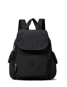 kipling women’s city pack mini backpacks, black noir, 14x27x29 cm (lxwxh)