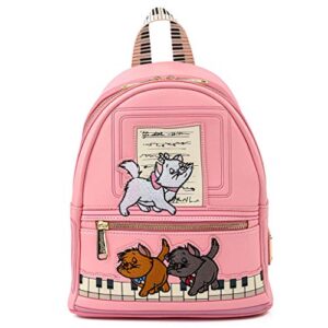 loungefly disney aristocats piano kitties womens double strap shoulder bag purse