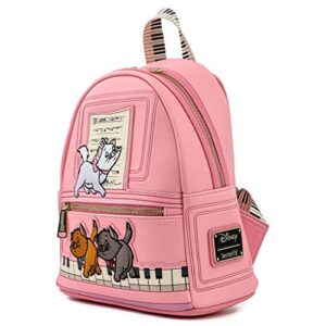 Loungefly Disney Aristocats Piano Kitties Womens Double Strap Shoulder Bag Purse