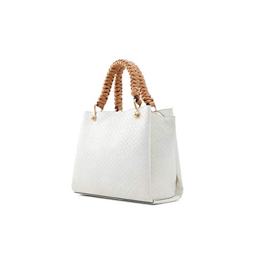 ALDO womens ALDO Women s Gloadithh Totes Bags, Bone, Medium US