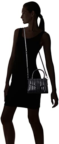 ALDO Women's Erilissax Top Handle Bag, Black/Black