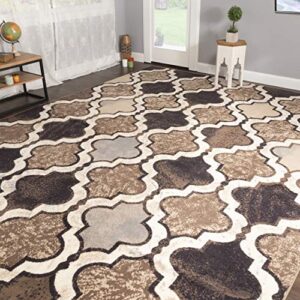 superior viking area rug, 10′ x 14′, ivory