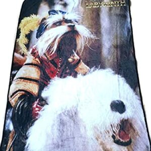 Jim Henson's Labyrinth Sir Didymus Fleece Throw Blanket, Multicolor, One Size