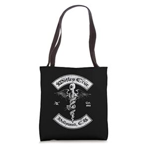 mötley crüe – feelgood hollywood ’81 tote bag