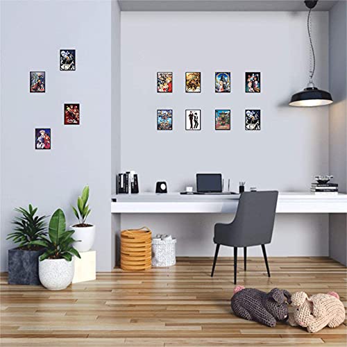 FDOM Anime Wall Collage Kit, 50 Pack Anime Style Photo Collection Collage Dorm Decor Album Style Collage for Girl and Boy Teens, Small Posters Wall Prints Kit for Room Bedroom Aesthetic.