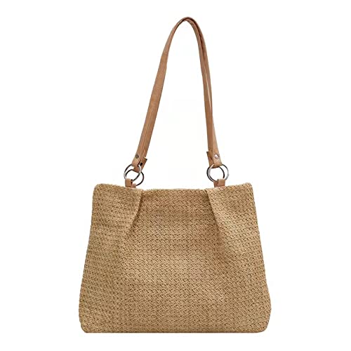 Eco-friendly Straw bag (Tan)