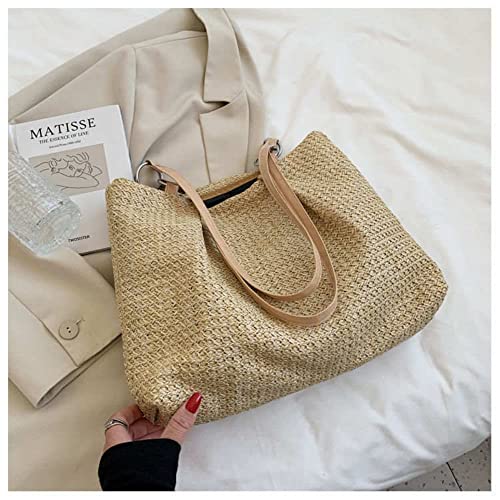 Eco-friendly Straw bag (Tan)