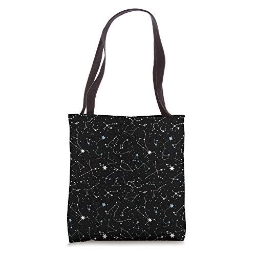 Pattern Sky Stars Zodiac Sign Constellation Gift Men Women Tote Bag