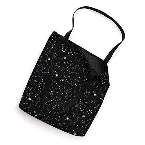 Pattern Sky Stars Zodiac Sign Constellation Gift Men Women Tote Bag