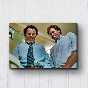 natvva funny bathroom poster canvas wall art step brothers – sword fight poster funny canvas wall art print on canvas home decoration painting no frame