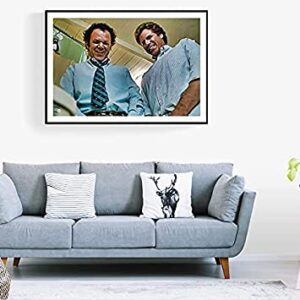 NATVVA Funny Bathroom Poster Canvas Wall Art Step Brothers - Sword Fight Poster Funny Canvas Wall Art Print On Canvas Home Decoration Painting No Frame