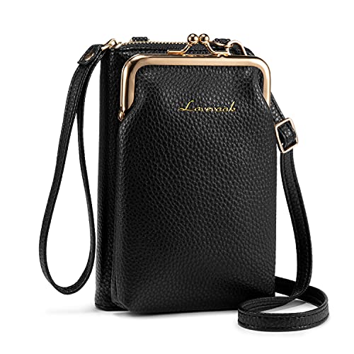 LOVEVOOK Crossbody Cell Phone Purses for Women Lightweight Shoulder Bags Card Holder Wallet Purse