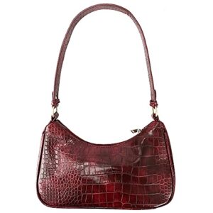 Harry Potter Gryffindor Croco Handbag With Metal Badge