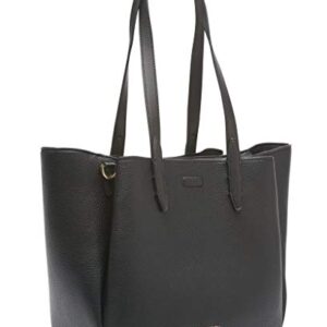 Calvin Klein Millie Novelty Tote, Black/Black