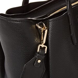 Calvin Klein Millie Novelty Tote, Black/Black