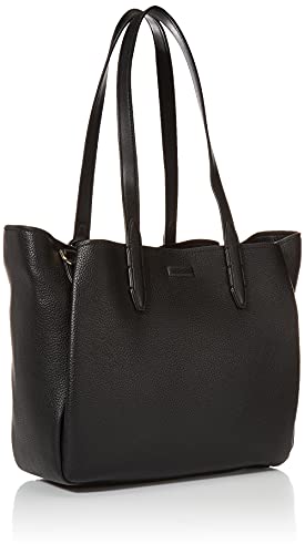 Calvin Klein Millie Novelty Tote, Black/Black