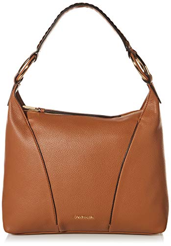 Calvin Klein Ivy Novelty Hobo, Caramel