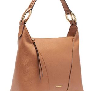 Calvin Klein Ivy Novelty Hobo, Caramel