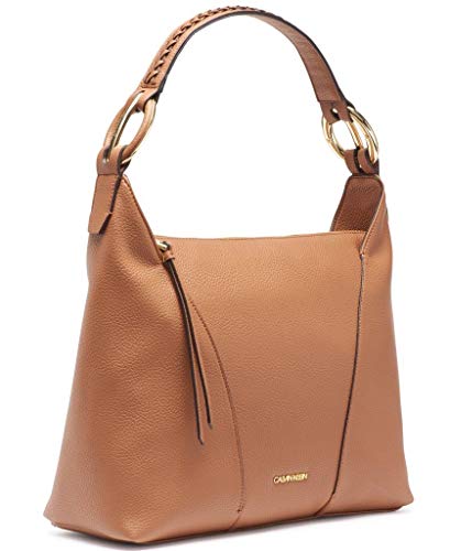 Calvin Klein Ivy Novelty Hobo, Caramel