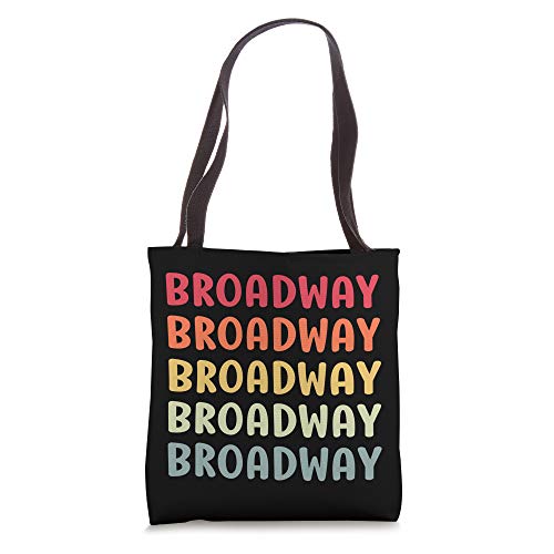 Broadway Vintage Retro Musicals Theater Gift For Women Men Tote Bag