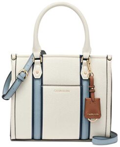 calvin klein beckah novelty crossbody, cherub white