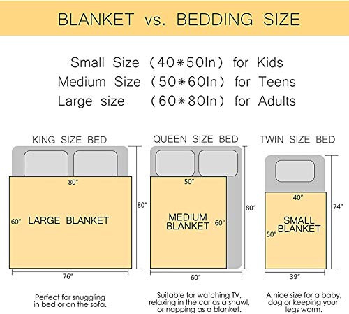 Cute Shiba Inu Blanket Cozy Soft Throw Blanket for Couch Sofa Bedding Living Room, Warm Plush Flannel Blankets for Boys Girls Men Women 50"x40"