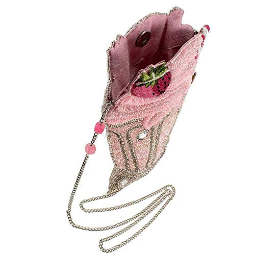 Mary Frances womens Shake It Up Crossbody, Pink, One Size US