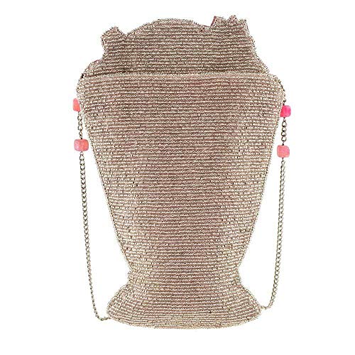 Mary Frances womens Shake It Up Crossbody, Pink, One Size US