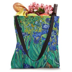 Irises Van Gogh Canvas Aesthetic Tote Bag