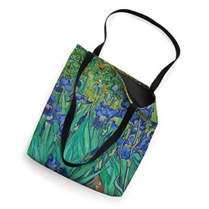 Irises Van Gogh Canvas Aesthetic Tote Bag