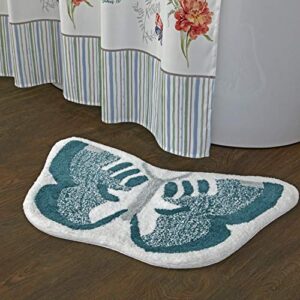 SKL Home Inspirational Meadow Rug, Teal