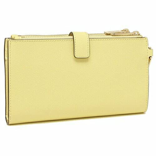 Michael Kors Jet Set Travel Double Zip Phone Wristlet MK Buttercup Yellow