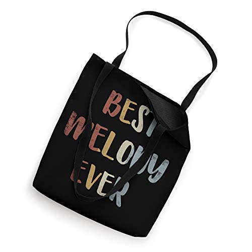 Best Melody Ever Retro Vintage First Name Gift Tote Bag