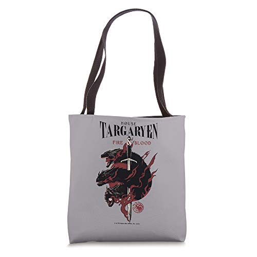 Game of Thrones House Targaryen Tote Bag