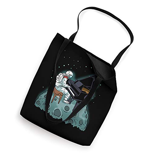 Grand Piano Gift Kids Pianist Gift Astronaut Music Piano Tote Bag