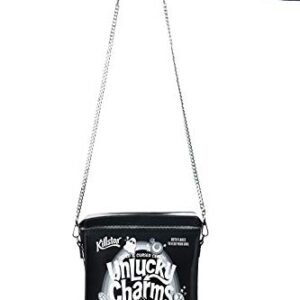 Killstar Unlucky Charms Cereal Grim Reaper Punk Gothic Backpack Purse KSRA001618 Medium