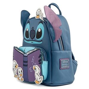 Loungefly Disney Lilo and Stitch Story Time Duckies Womens Double Strap Shoulder Bag Purse