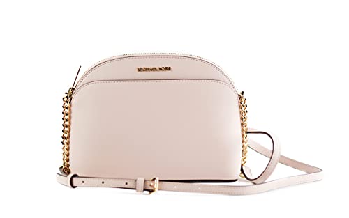 Michael Kors Jet Set Travel Medium Dome Crossbody Bag in Powder Blush