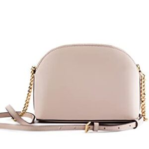 Michael Kors Jet Set Travel Medium Dome Crossbody Bag in Powder Blush