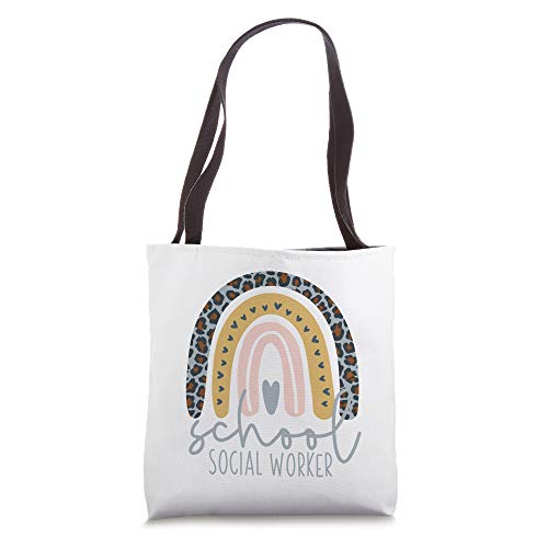 School Social Worker For Social Work Tote Bag