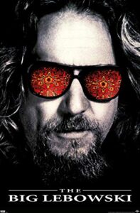 trends international 24x36 the big lebowski-one sheet wall poster, 24″ x 36″, premium unframed version