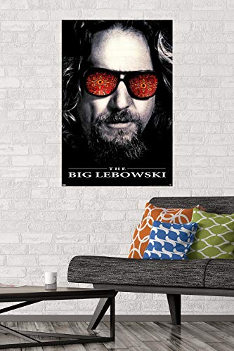 Trends International 24X36 The Big Lebowski-One Sheet Wall Poster, 24" x 36", Premium Unframed Version