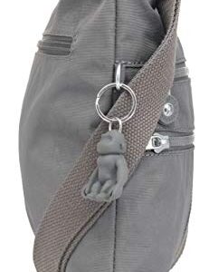 Kipling Alvar Crossbody Bag, Dusty Grey Rim, One Size