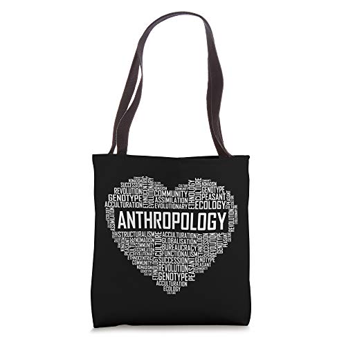 Anthropology Heart Gift Anthropologist Teacher Gifts Tote Bag