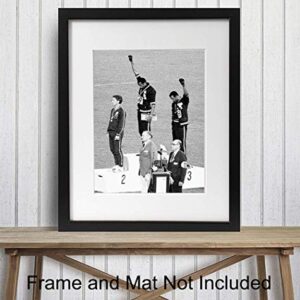 African American Wall Art - Black Wall Art - African American Wall Decor - Civil Rights Poster - Black History - Black Heroes - African American History - Black Pride - Picture Print