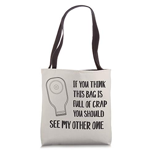 Funny Ostomate Gift for Colostomy Ileostomy Stoma Patients Tote Bag