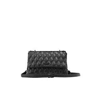 aldo women’s ralissi cross body bag, black/black