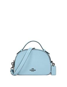 coach women’s serena satchel in crossgrain leather (waterfall)