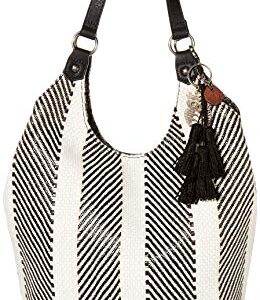 Sakroots womens Roma Woven Shopper, Black & White Soulful Desert, One Size US