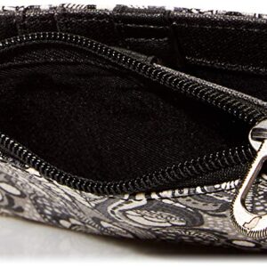 Sakroots Encino Essential Wallet, Black & White Soulful Desert